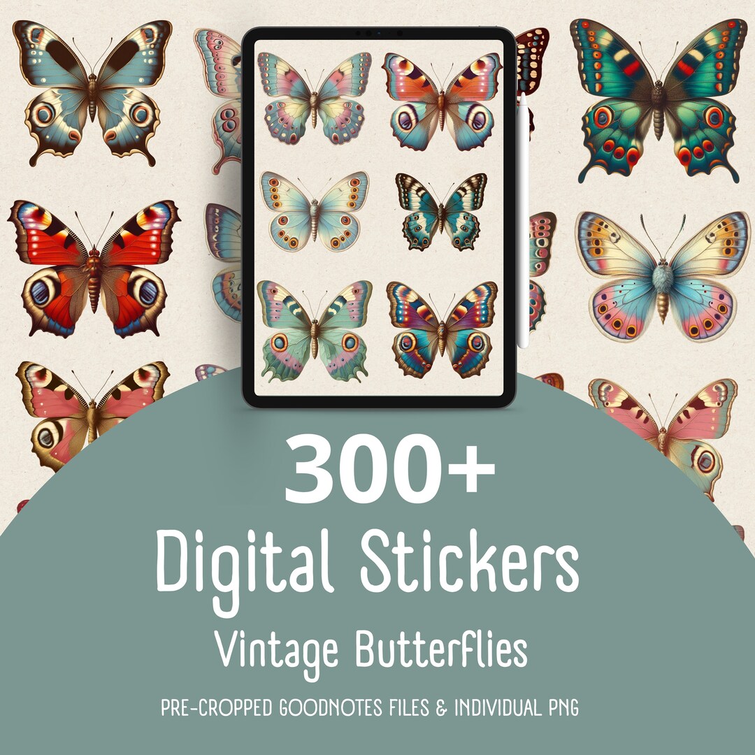 300+ Butterflies Clipart, Watercolor Clipart Bundle - PNG Images ...