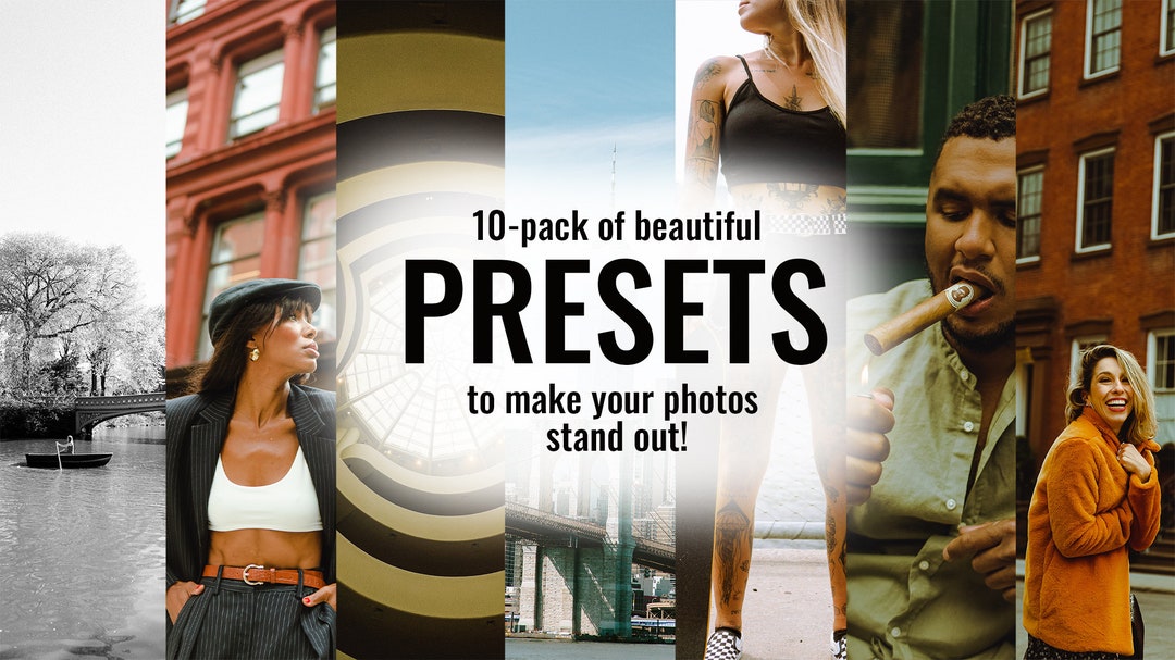 10 Lightroom Presets (mobile & Desktop) // Everyday Basic Style Editing ...