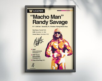 21.. WWF WWE Wrestlemania 7 Career Ending Match Macho Man Randy Savage ...