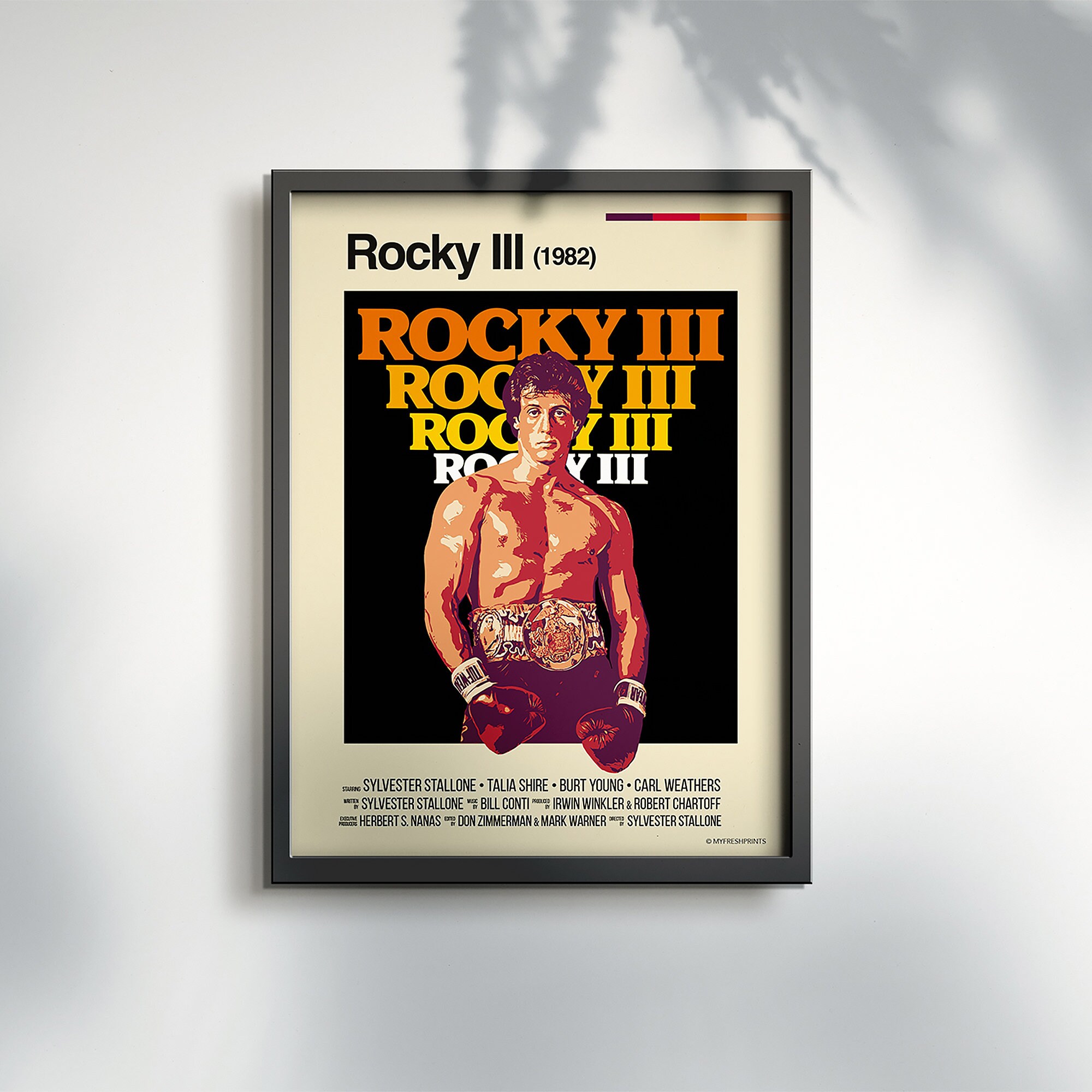 Rocky 3 Movie Poster
