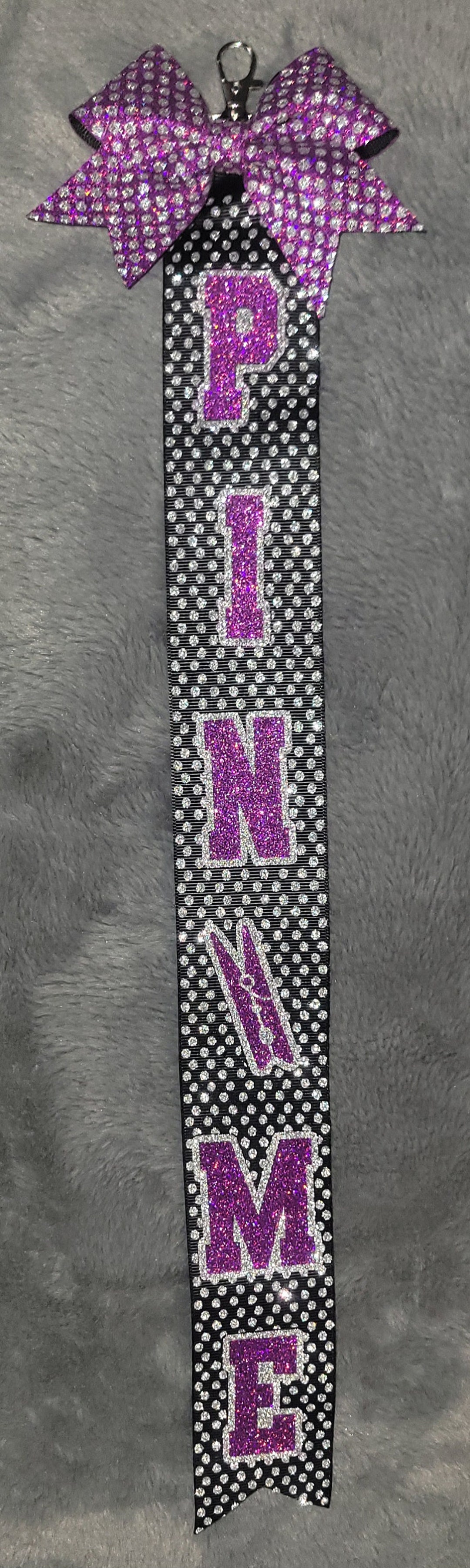 Faux Rhinestone Looking Pin Me Ribbon - Etsy