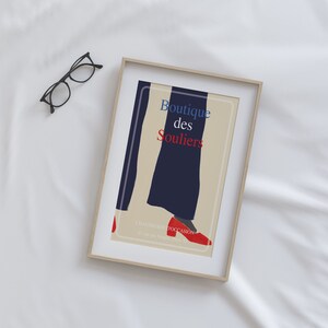 Vintage French Poster Minimalist Art French Art Aesthetic Print French ...