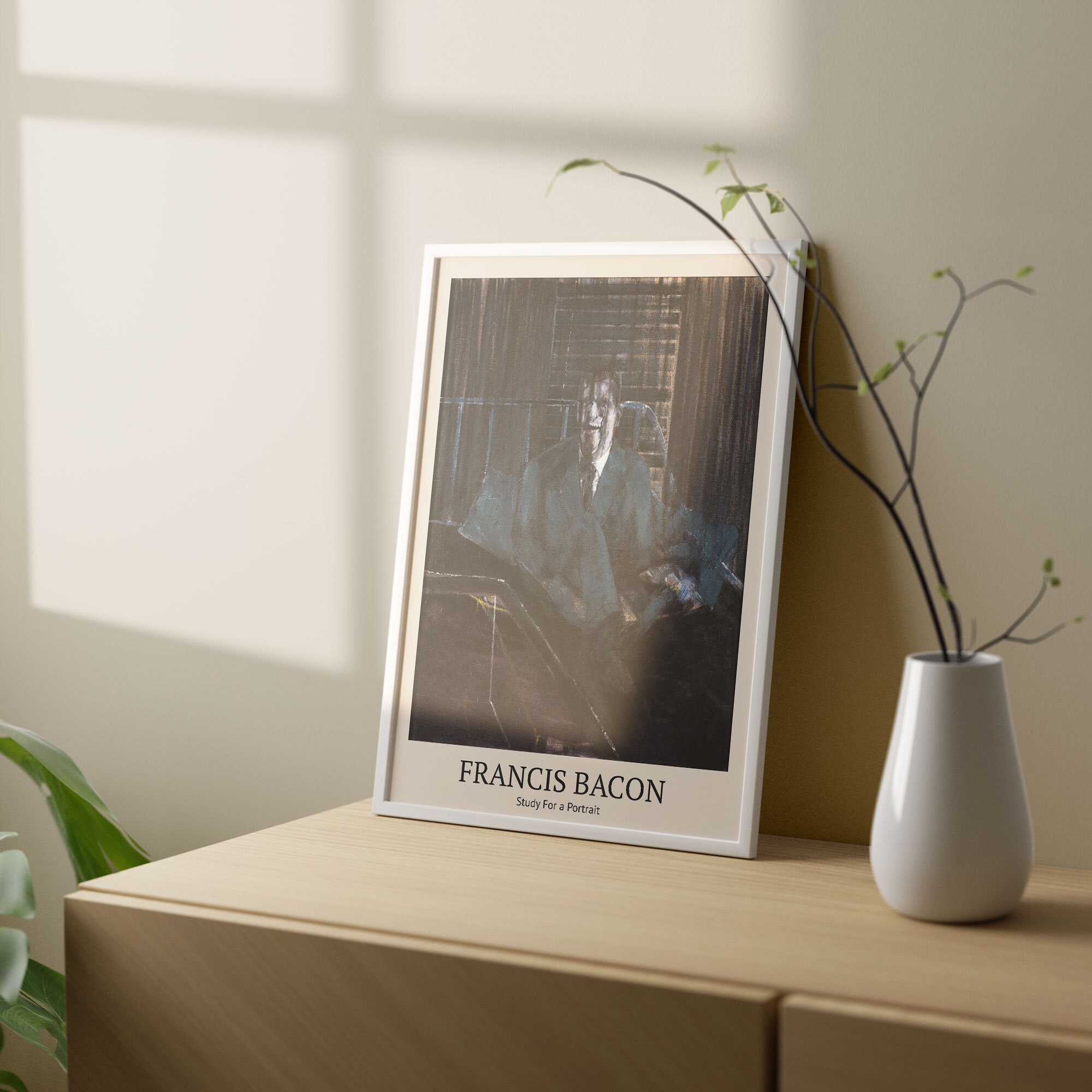 Francis Bacon Print Study for a Portrait Vintage Print Exhibition ...