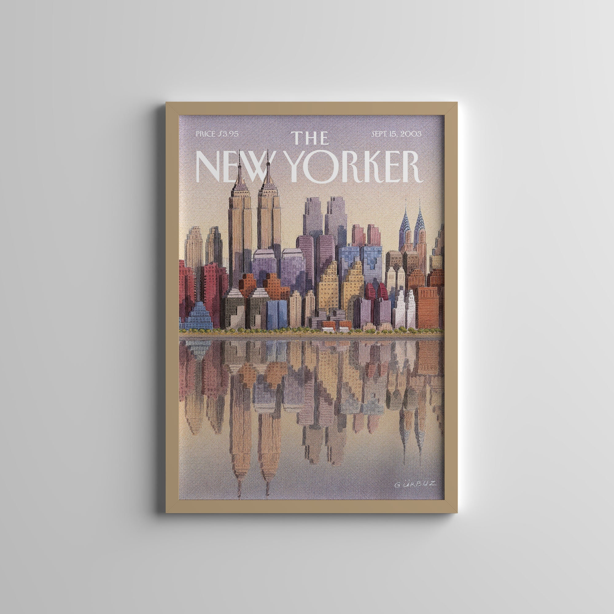 New Yorker Magazine Poster September 15, 2003 Living Room Decor ...