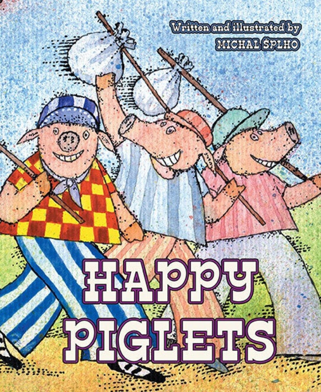 E Book Happy Piglets - Illustrated Book for Children - Etsy