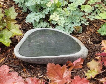 River Stone Bird Bath - Etsy