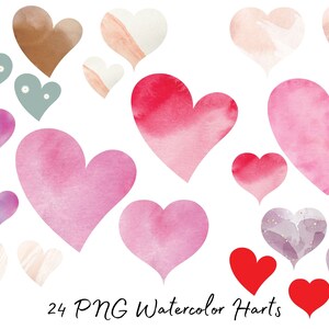 Watercolor Valentine, Love Clipart, Valentine Clipart, Valentine PNG ...