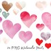 Watercolor Valentine, Love Clipart, Valentine Clipart, Valentine PNG ...
