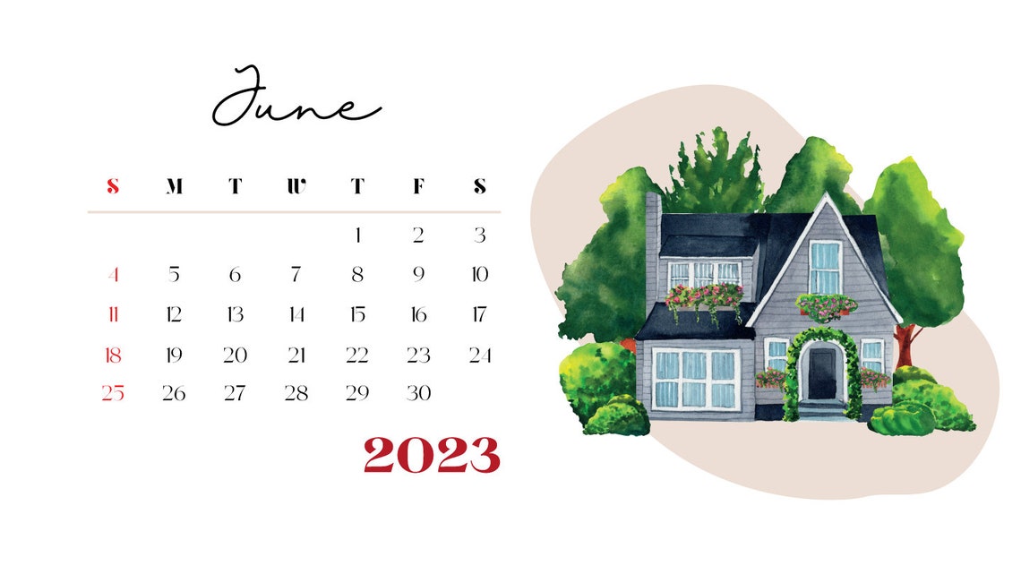 2023 Calendar Printable Calendar 2023 Printable Seasonal 2023 - Etsy