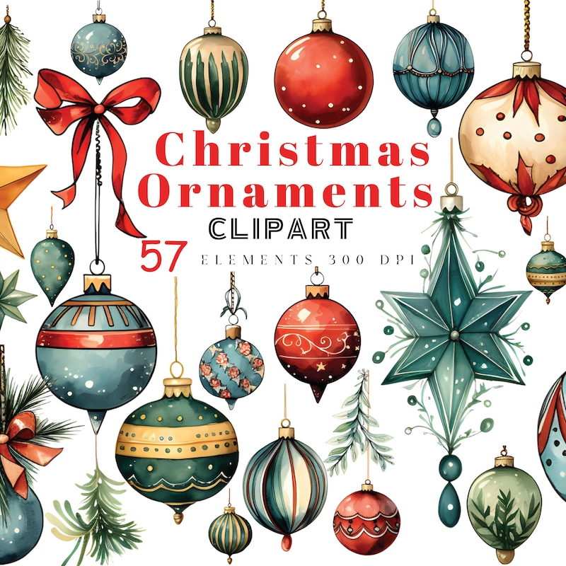 Clipart Christmas - Etsy