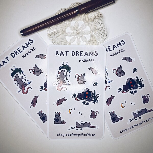 Rat Stickers - Etsy
