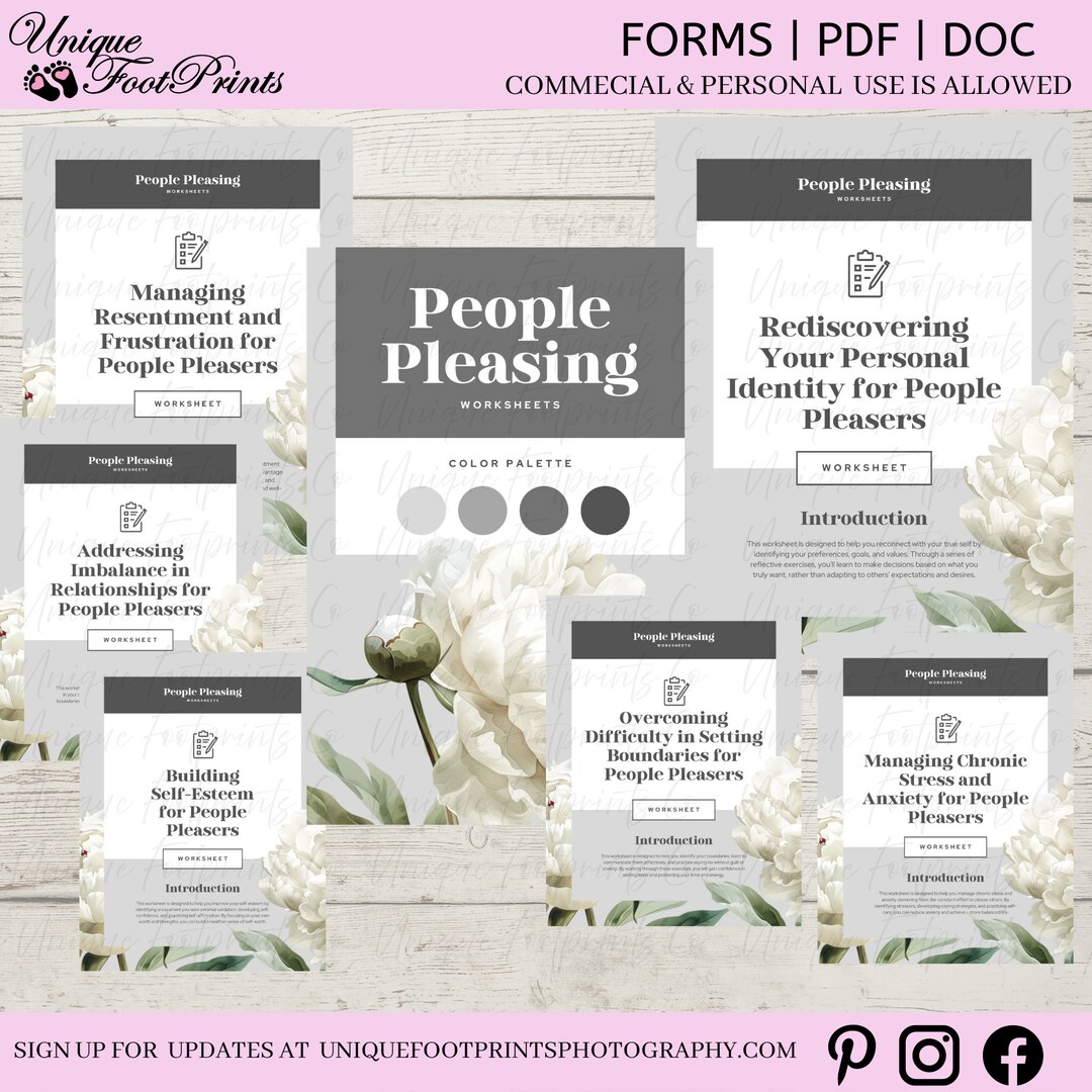 Self Esteem Worksheets, Confidence Building Workbook, Self Confidence ...