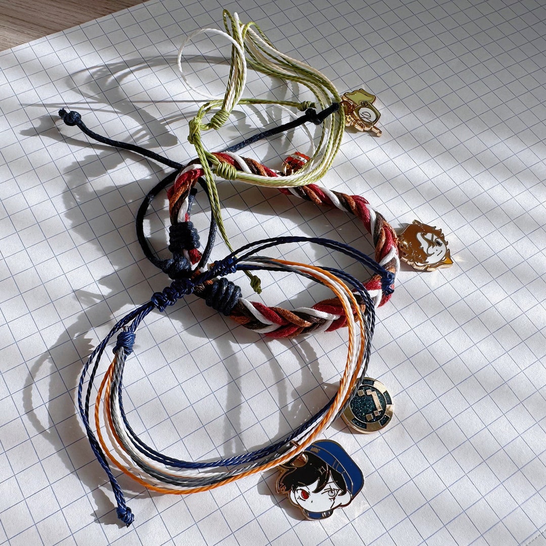 MCYT Dreamsmp Dreamwastaken Wilbursoot Quackity Braided Bracelet Three ...