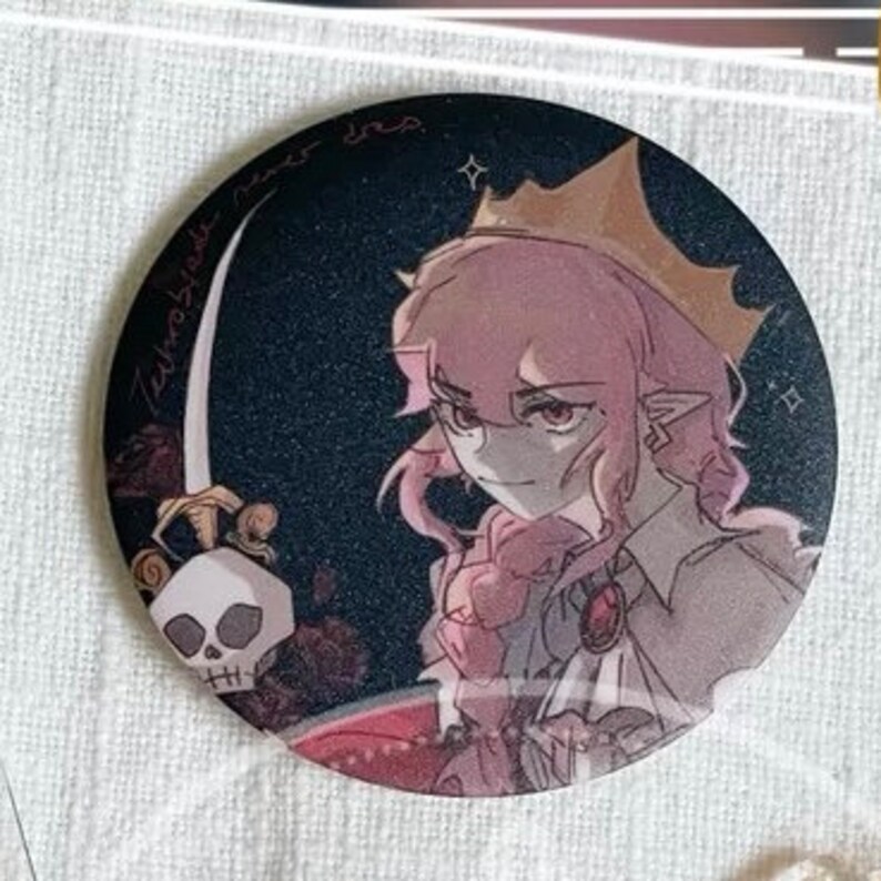 MCYT Dreamsmp Kimono Glitter Collection Badge Pin Back Dreamwastaken ...