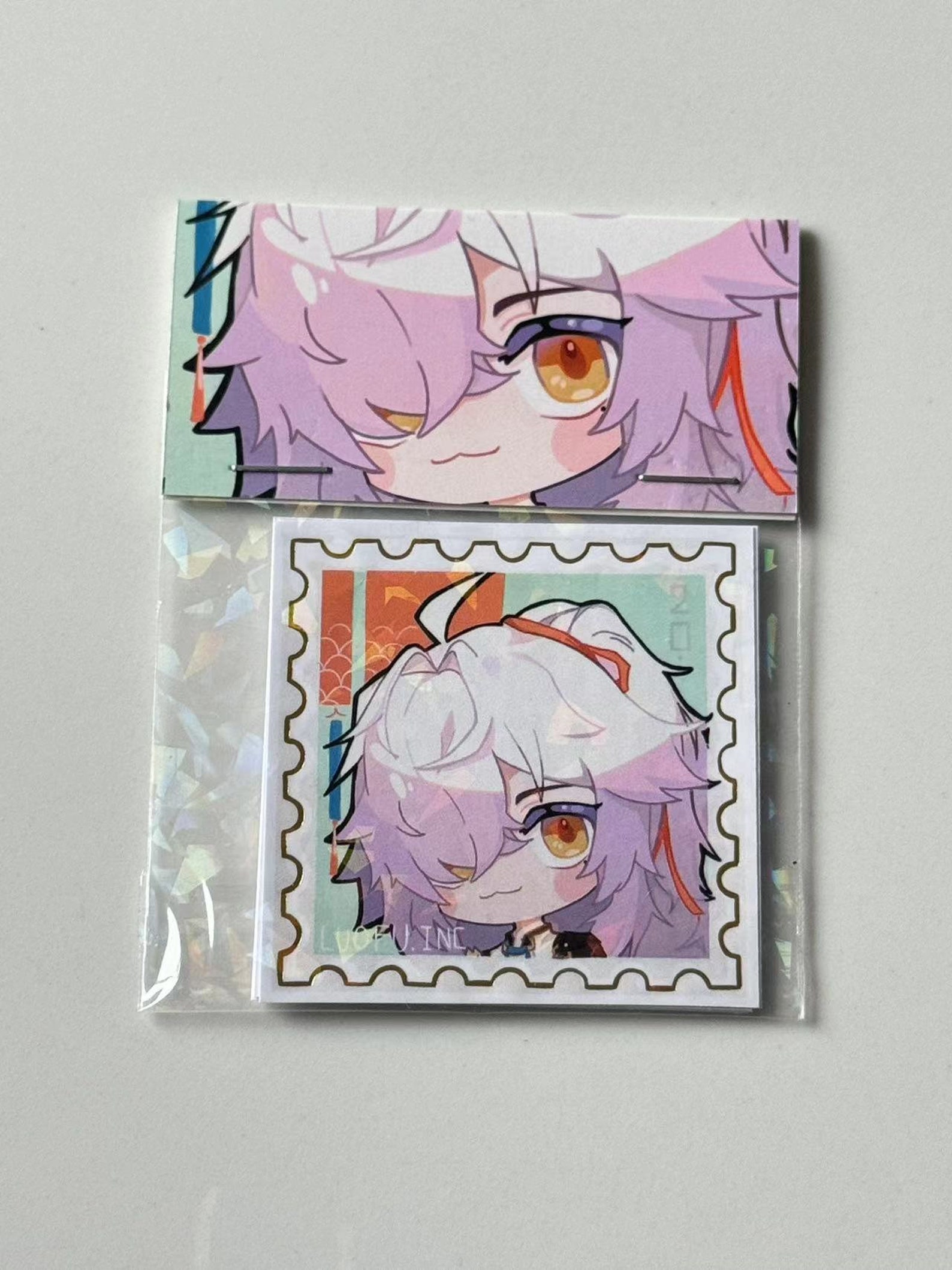 Jingyuan Danheng Imbibitor Lunae Blade Stamp Sticker Honkais Starrail ...