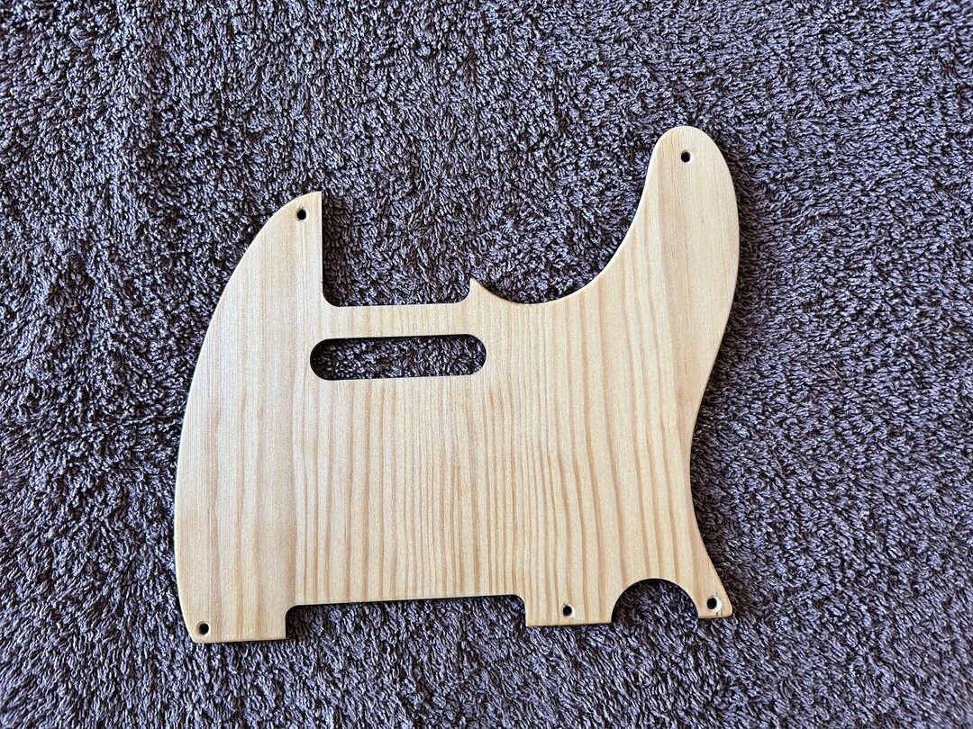 Hand Made Vintage Telecaster Pickguard - Shellac Finish - Etsy