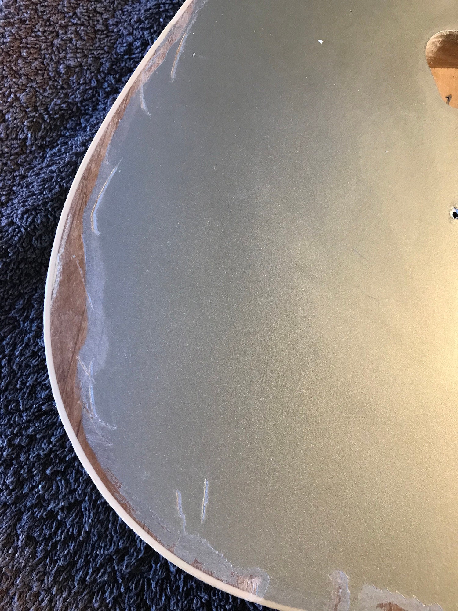 Hand Made Relic Shoreline Gold Telecaster Guitar Body, Relic Nitro - Etsy