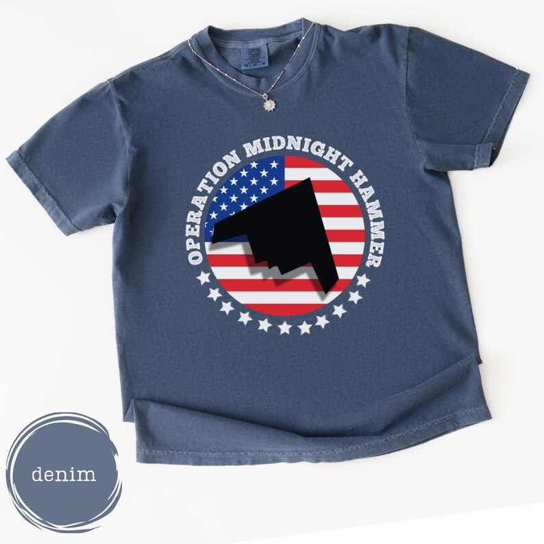 Operation Midnight Hammer Shirt, Air Force Vet T-shirt, Comfort Colors ...