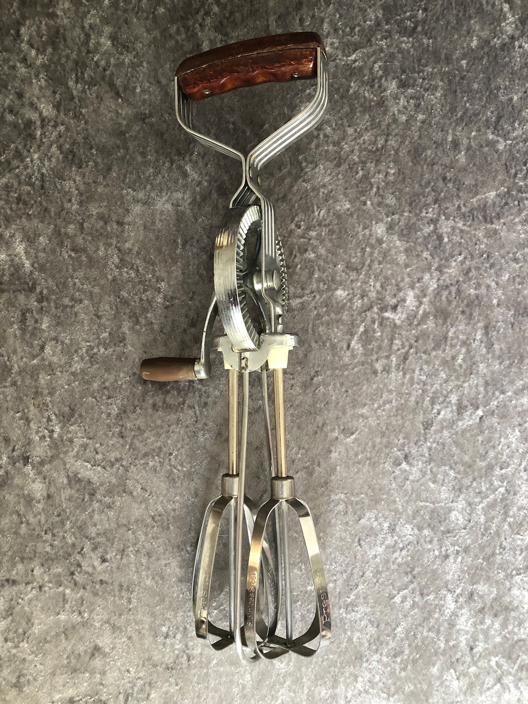 Vintage Prestige Mechanical Hand Held Whisk - Etsy