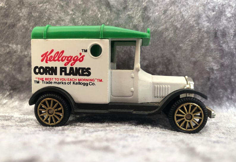 Vintage Corgi Diecast Ford Model T Kellogg's Corn Flakes, Toy Car - Etsy