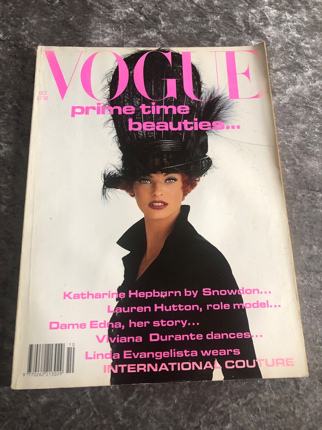Vogue Magazine October 1991 - Etsy