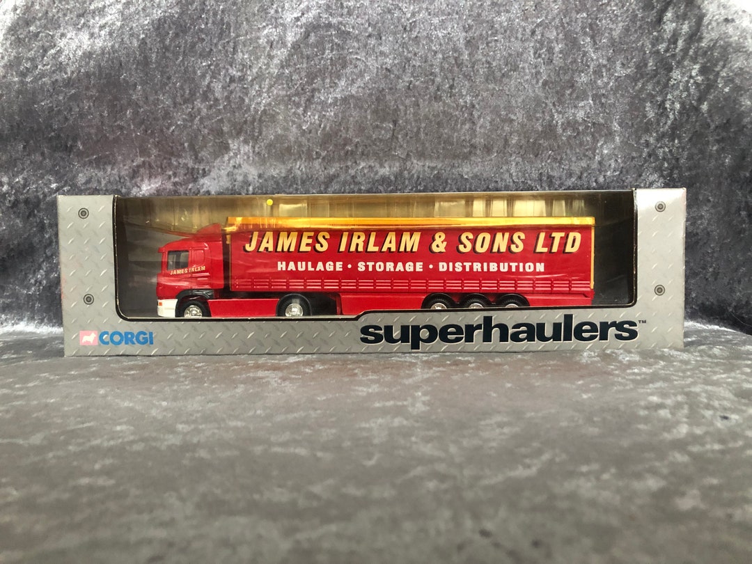 Corgi 59509 James Irlam Scania Cab and Curtainside - Etsy