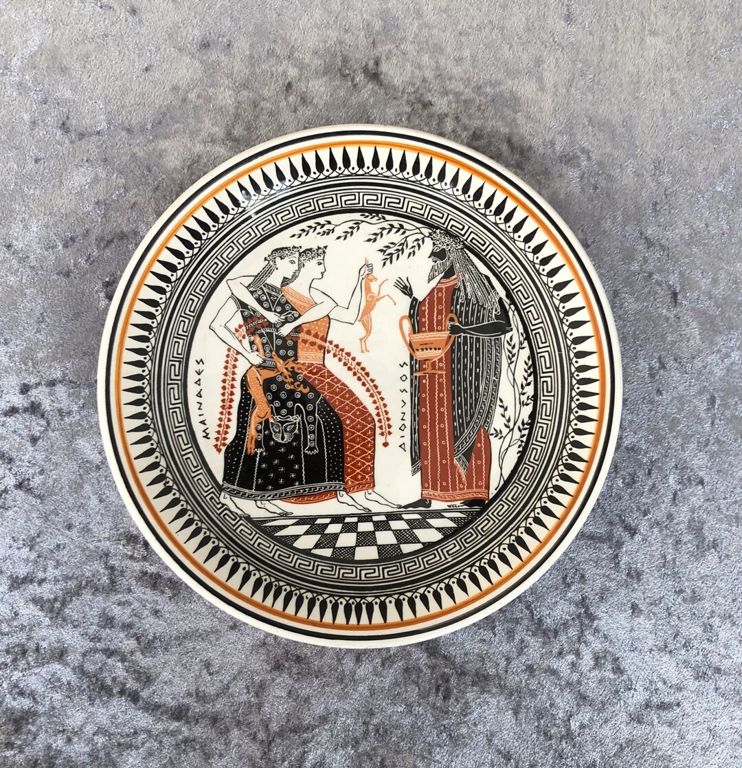 Vintage Ancient Greek God Goddess Scene, Decorative Plate - Etsy