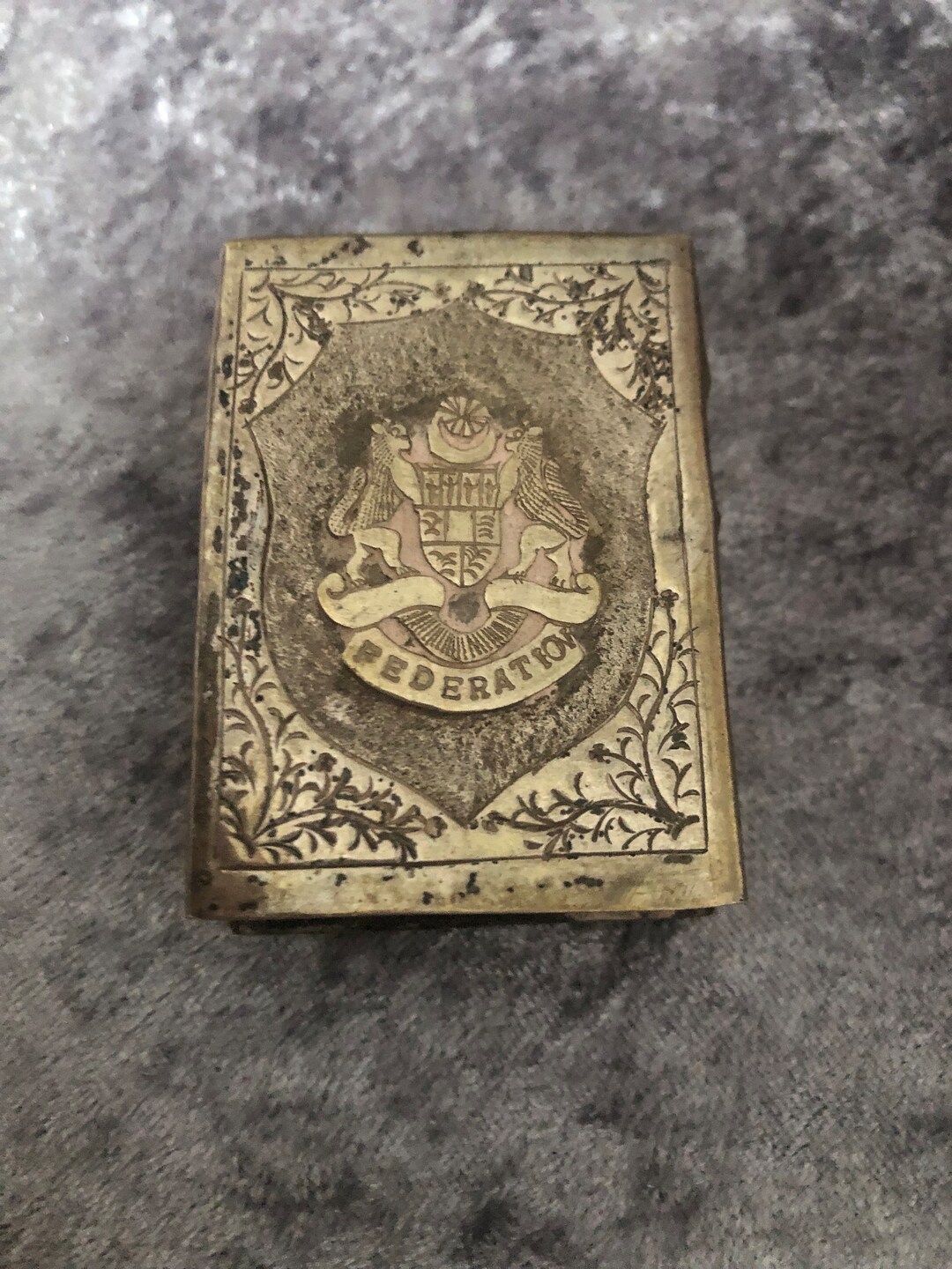 Vesta Matchbox Holder - Etsy