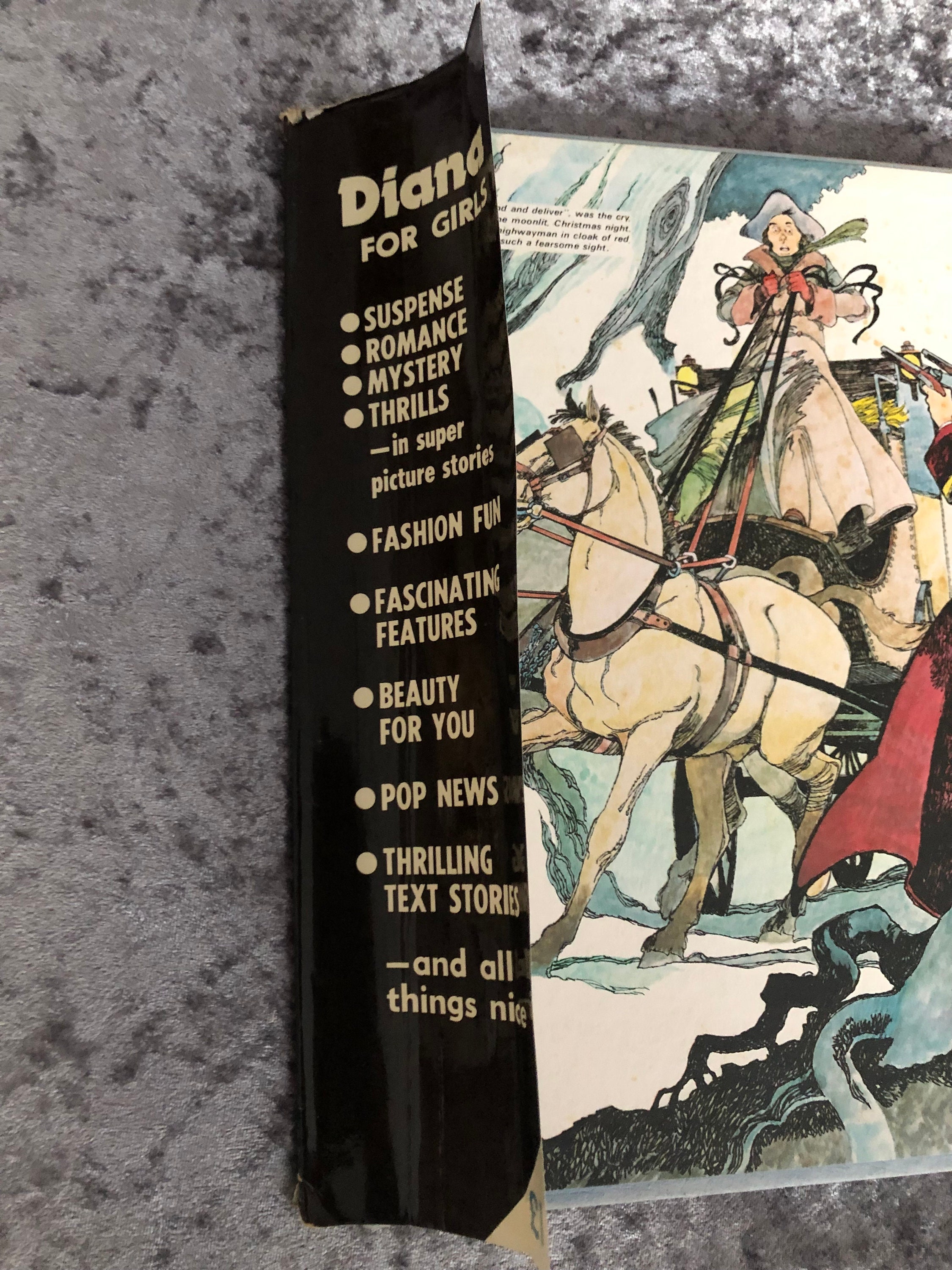 Vintage Book Annual Diana for Girls 1978 - Etsy