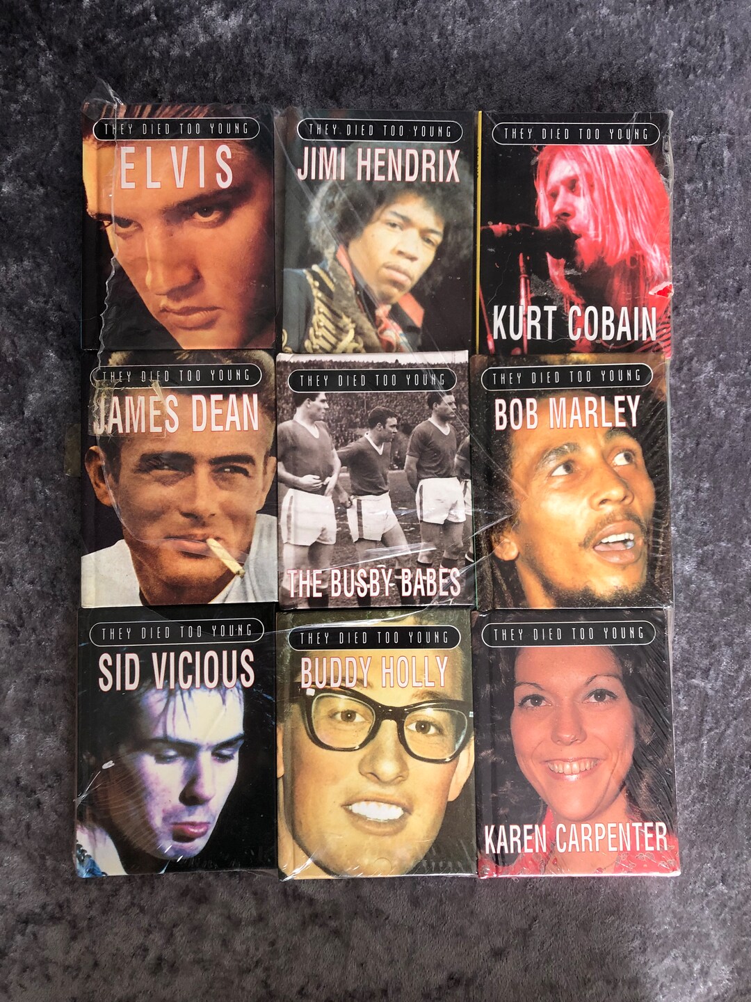 Books About Stars Who Died Before Their Time X 9 - Etsy