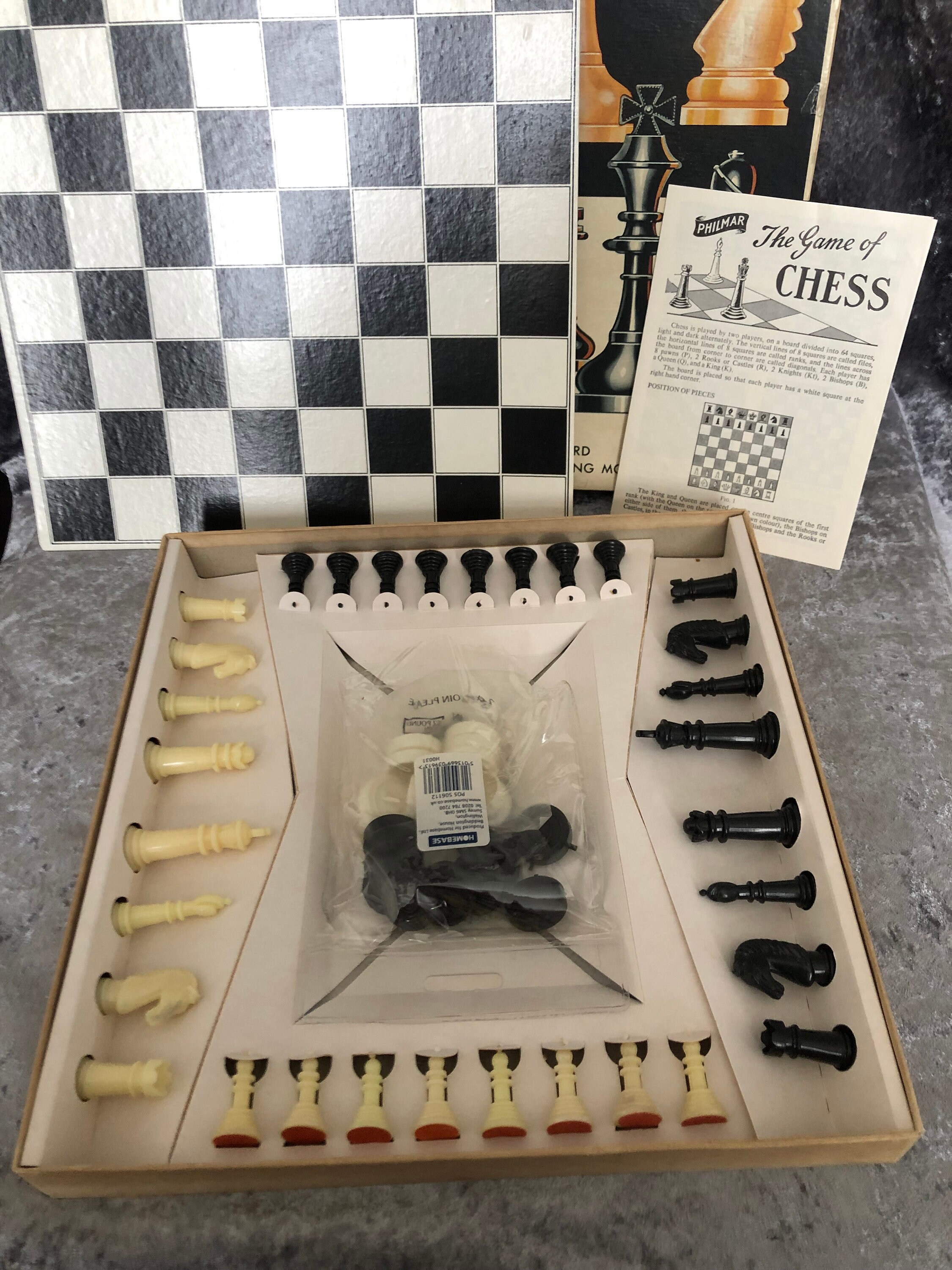 Vintage Chess Board Game - Etsy