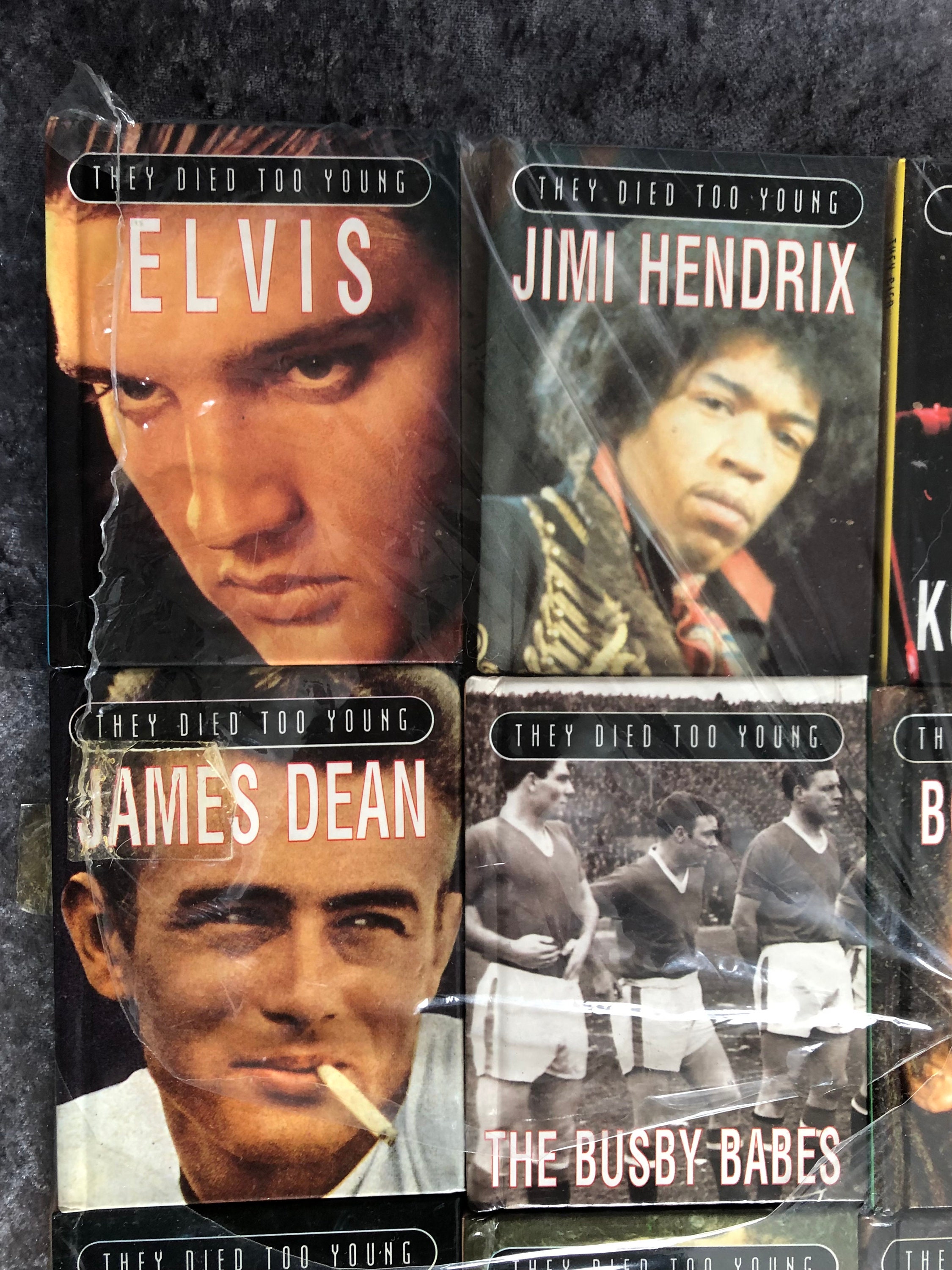 Books About Stars Who Died Before Their Time X 9 - Etsy