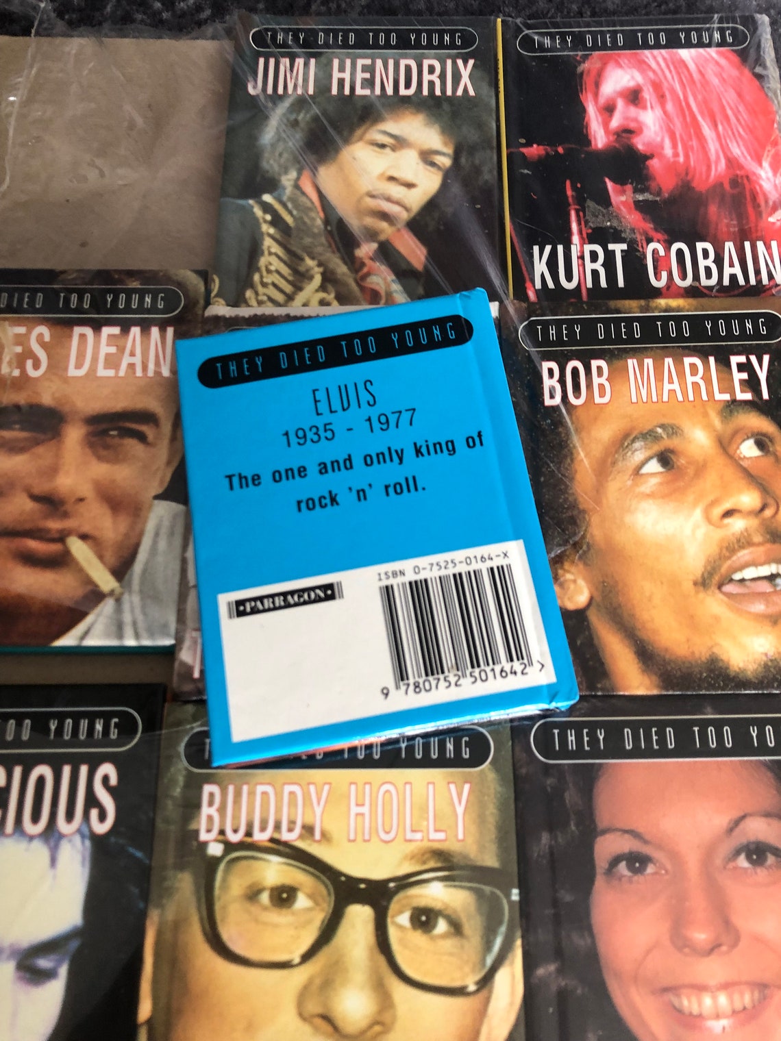 Books About Stars Who Died Before Their Time X 9 - Etsy
