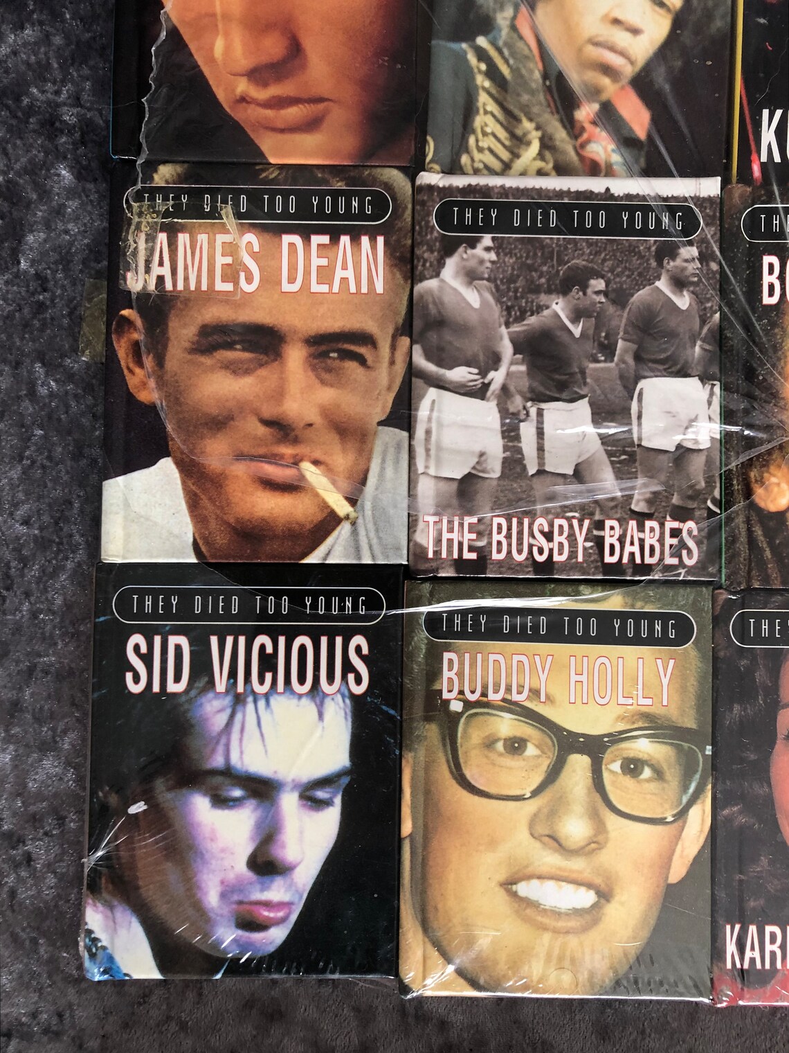 Books About Stars Who Died Before Their Time X 9 - Etsy