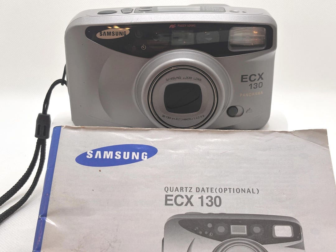 Vintage Samsung ECX 130 35mm Film Camera – Porsche Design – Tested ...