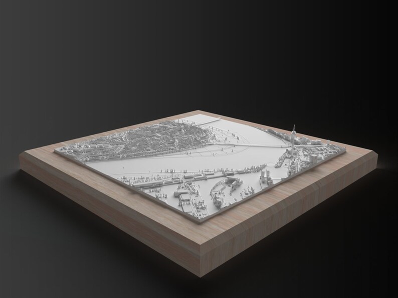 Individual 3D City Models - Etsy