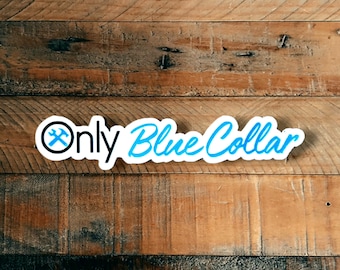 Blue Collar Dollar Vinyl Decal - Etsy