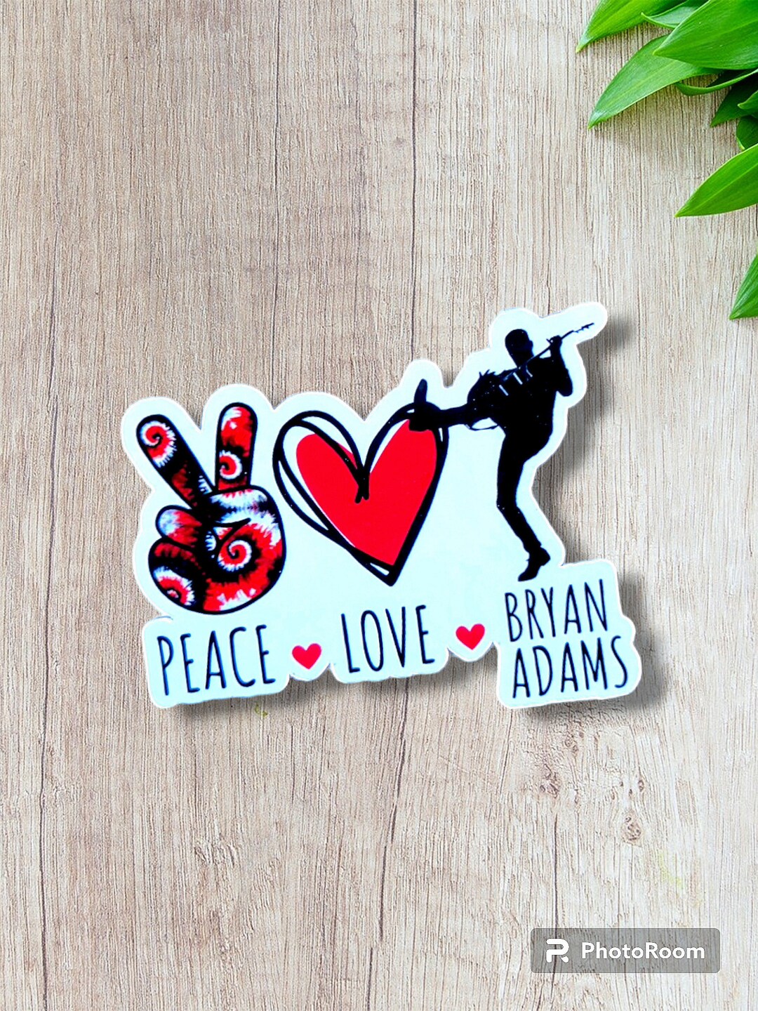 Bryan Adam's Vinyl Sticker Decal/music/sticker - Etsy