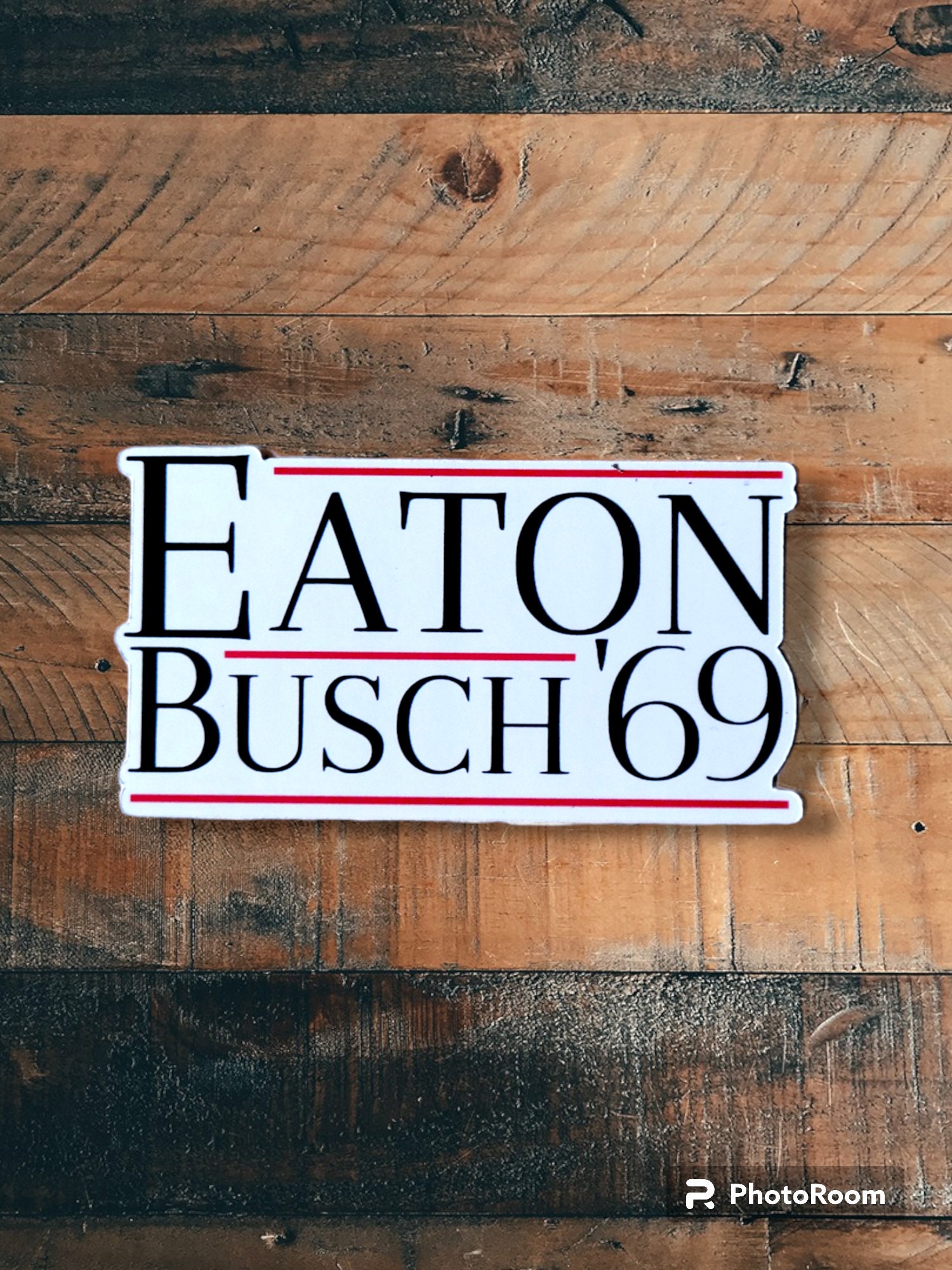 Eaton Busch '69 Premium Vinyl Sticker - Etsy