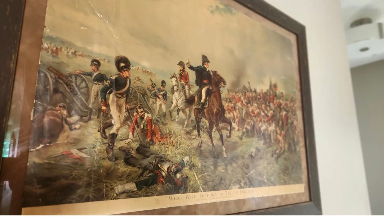 Duke of Wellington at Waterloo Napoleon 18 June 1815 Art Work - Etsy