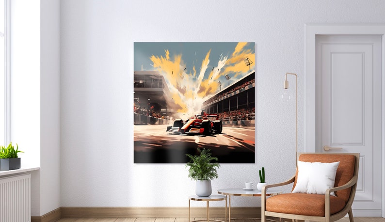 Formula 1 Racing F1 Digital Art Print - Etsy