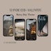 Rainy Day iPhone Ios16+ Wallpaper Bundle, Rainy Day Lock Screens, 50 HD ...