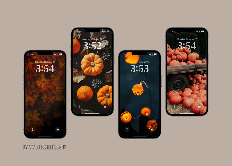 Dark Halloween Iphone Ios16 Wallpaper Bundle Halloween Lock - Etsy