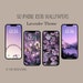 Lavender iPhone Ios16 Wallpaper Bundle, Lavender Lock Screens, 50 HD ...