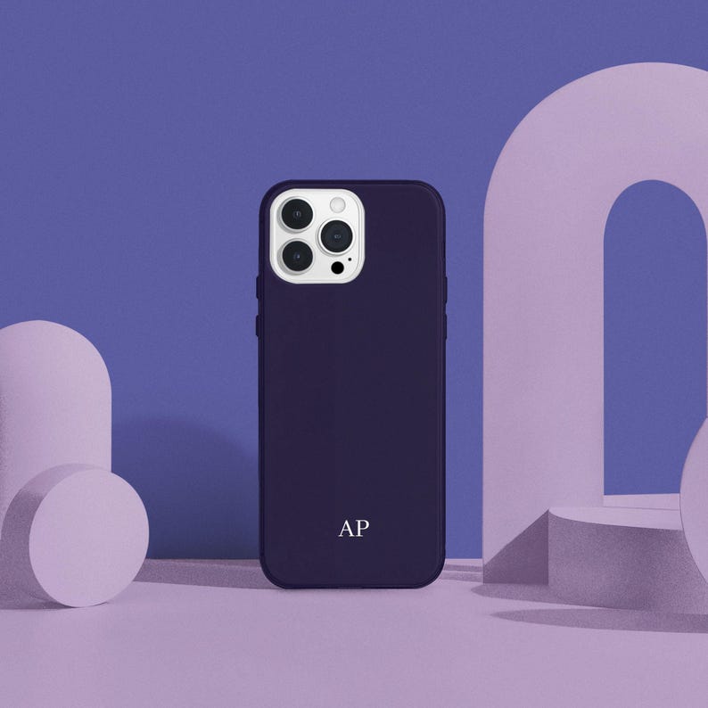 Personalized Initial Monogram Phone Case, Custom Name iPhone Case ...