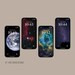 Outer Space iPhone Ios16+ Wallpaper Bundle, Outer Space Lock Screen, 50 ...