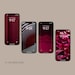 Maroon iPhone Ios16+ Wallpaper Bundle, Maroon Lock Screen, 50 HD ...