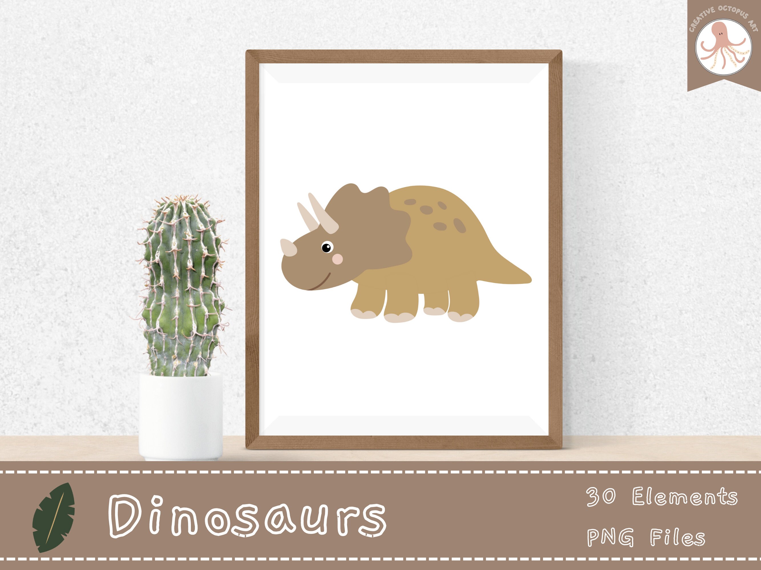 Cute Dinosaur Clipart | Dino Clipart | Dinosaur PNG | Dinosaur Clipart ...