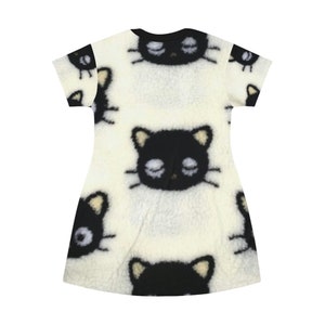 Retro Merry Chococat Kitty Meow Cat Love Pajama Sleep Dress Shirt ...