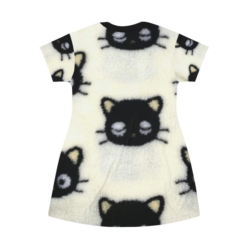 Retro Merry Chococat Kitty Meow Cat Love Pajama Sleep Dress Shirt ...